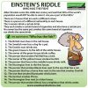Einstein’s Riddle | Who has the fish? | Woodward Culture